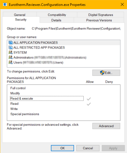 Port Configuration Tool Security